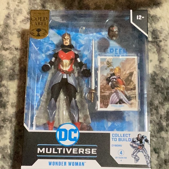DC Comics | Toys | Mcfarlane Toys Dc Multiverse Gold Label Wonder Woman ...